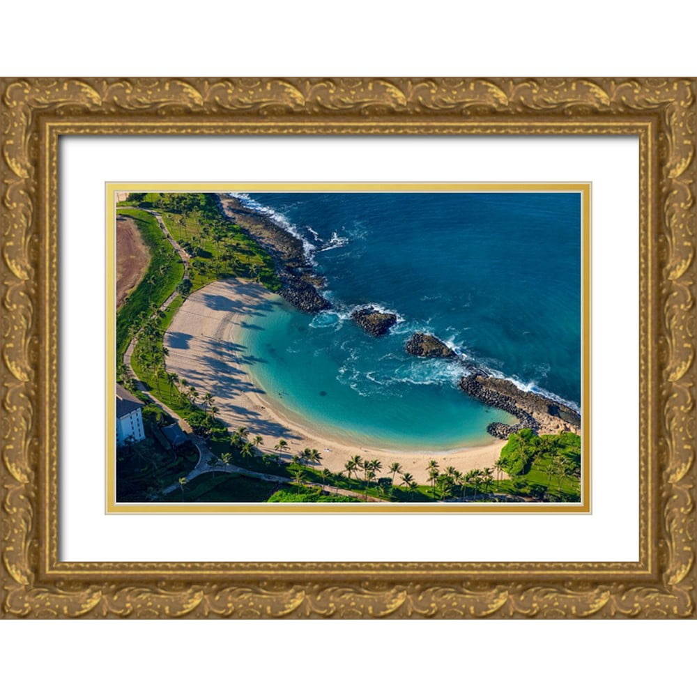 Peebles, Douglas 14x11 Gold Ornate Wood Framed with Double Matting ...