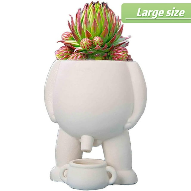 Peeing Flower Pot,Peeing Plant Pot,Novelty Urinal Planter Pots,Funny ...