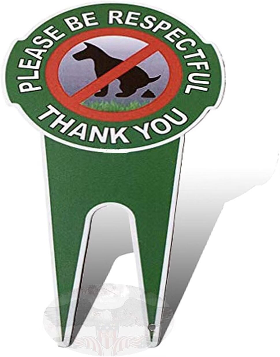 No Peeing/Pooping Be Respectful Dog Sign, Stop Dogs from Pooping and ...