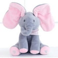 Peek-A-Boo Interactive Elephant Plush Toy - Walmart.com