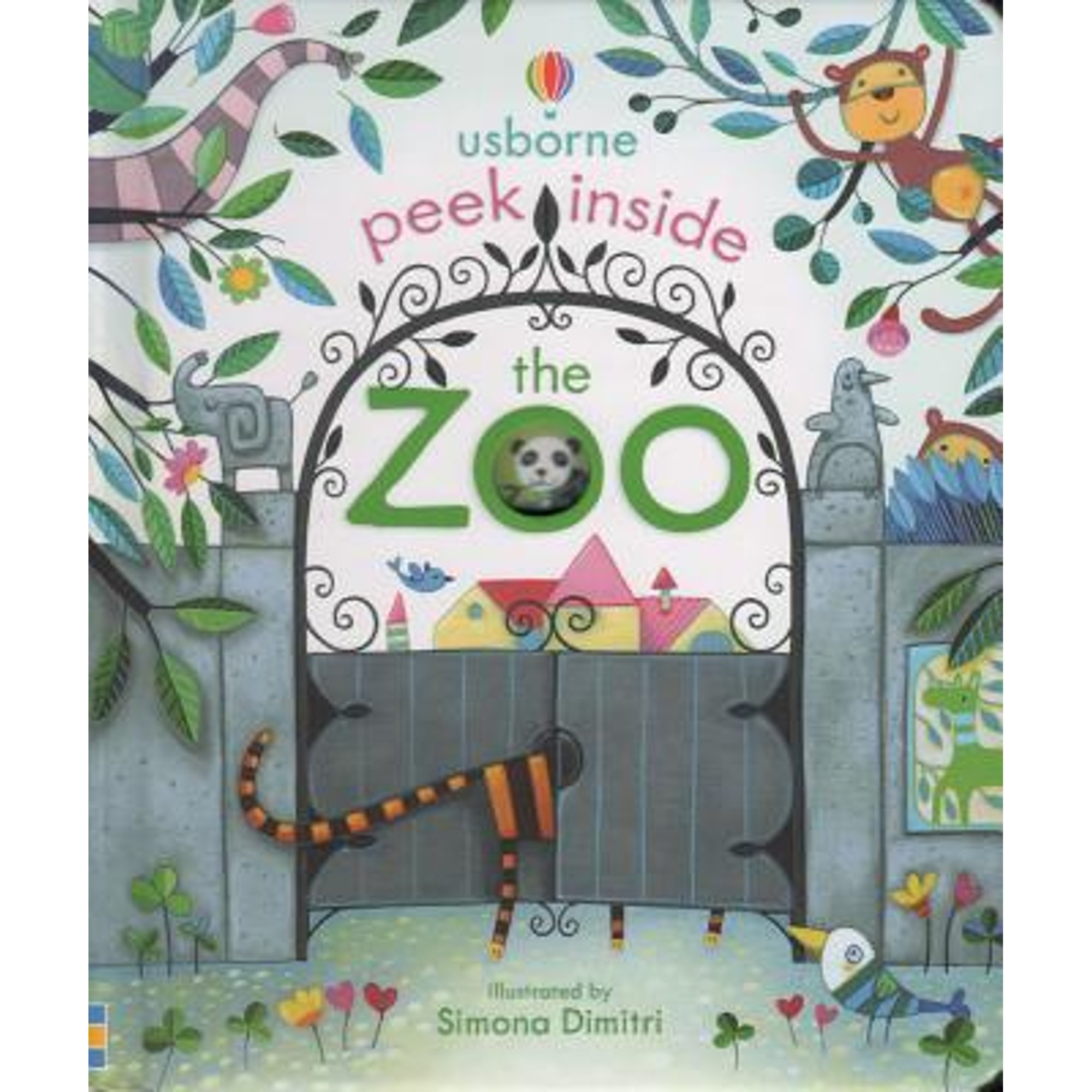 Peek Inside the Zoo (Hardcover) by Anna Milbourne - Walmart.com