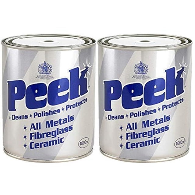 Peek Multi-Purpose Metal Polish Paste - 1000 ml (2 Pack) - All Metal ...