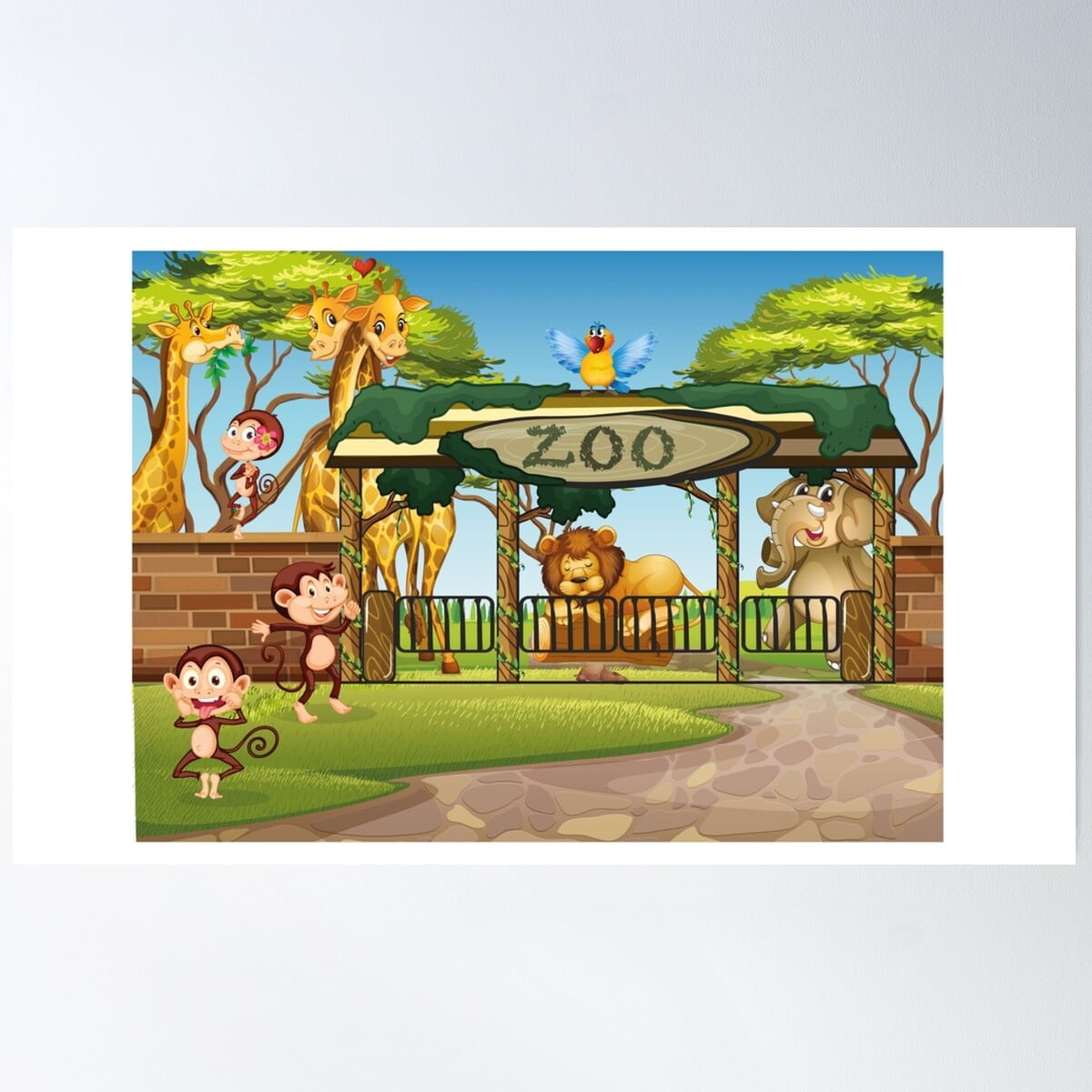 Peek-Zoo Become A Land,Peek-A-Zoo Become A Water Animal, Funny Zoo ...