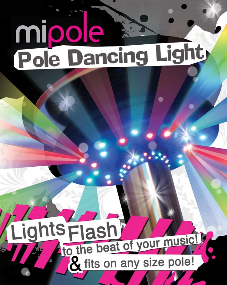 Mipole Spinning Accessories: Portable LED Pole Dancing Light - Walmart.com