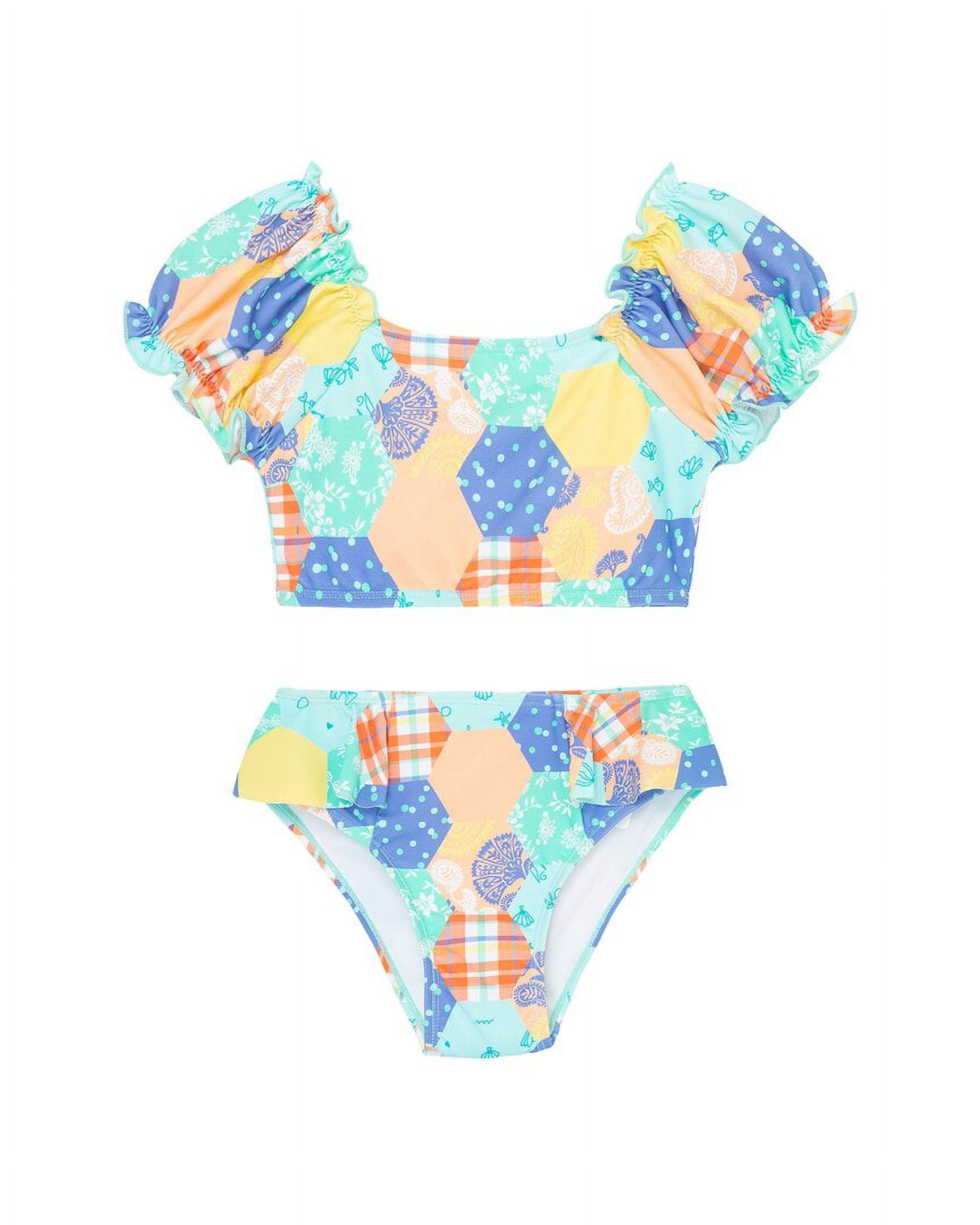 Peek girls Multi Pattern 2pc Swimwear, 3T - Walmart.com