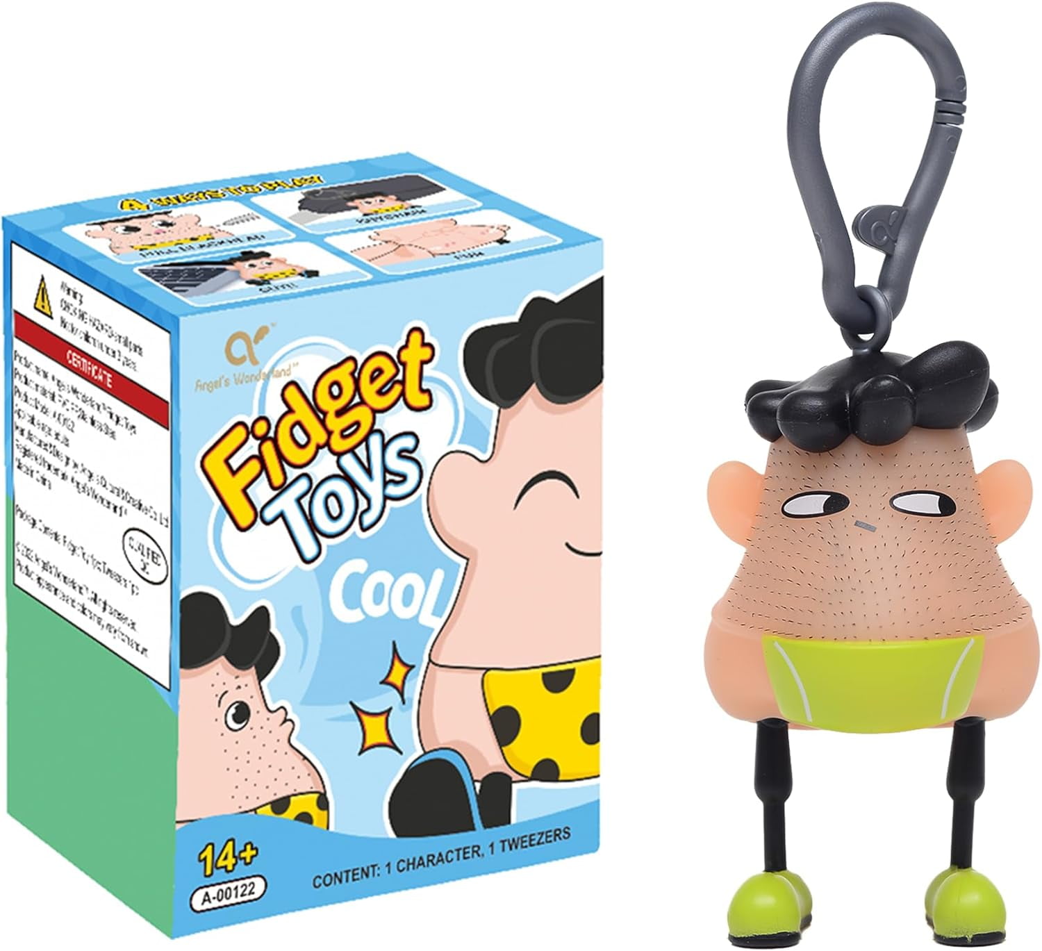 Peekaboo Fun Hair Pulling Fidget GagToys,Anti Worry Toys and Venting ...