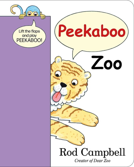 Peekaboo Zoo (Board book) - Walmart.com