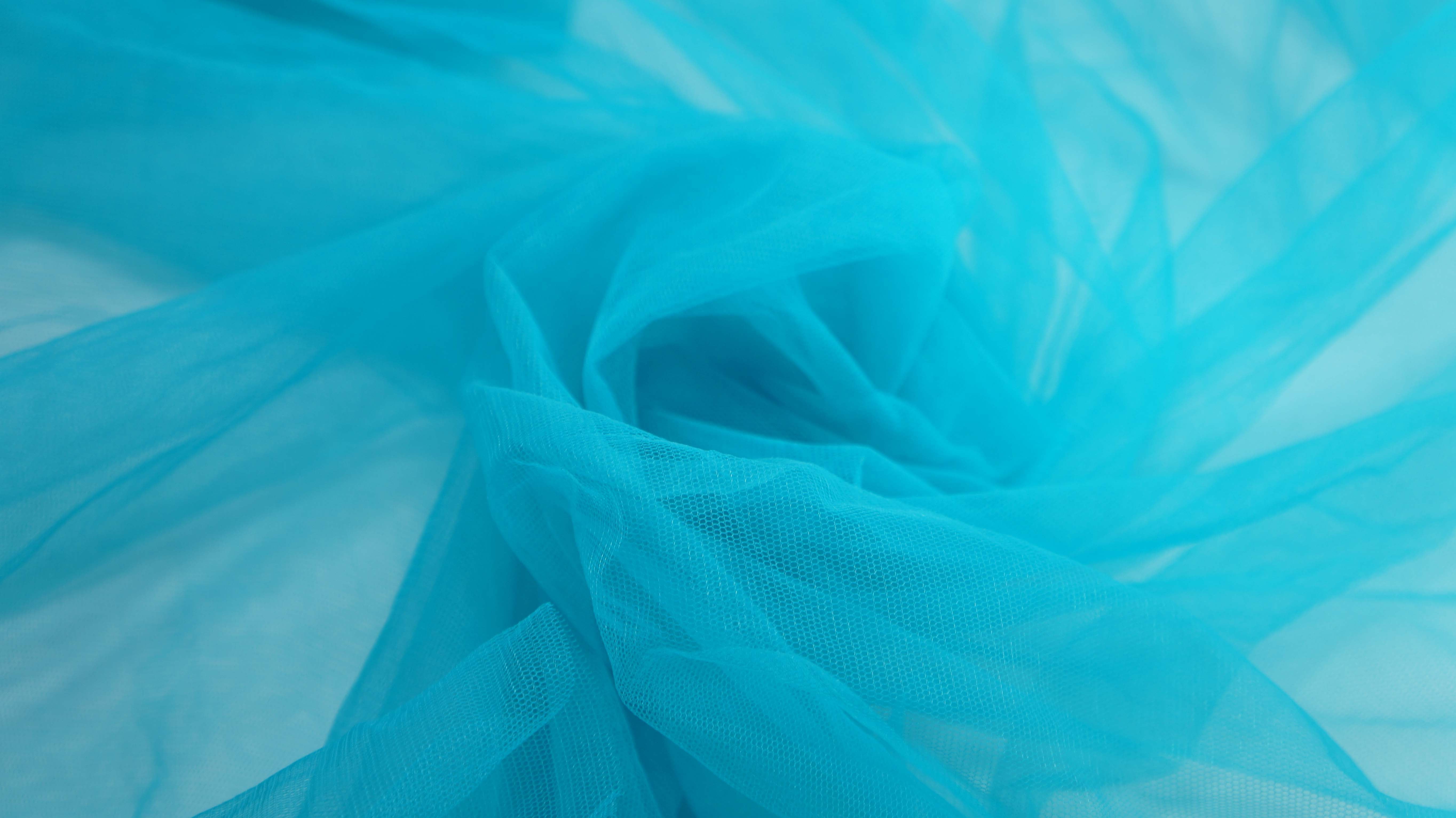 Peekdee 10 Meter Net Fabric Material With Blue Color Apparel Fashion ...
