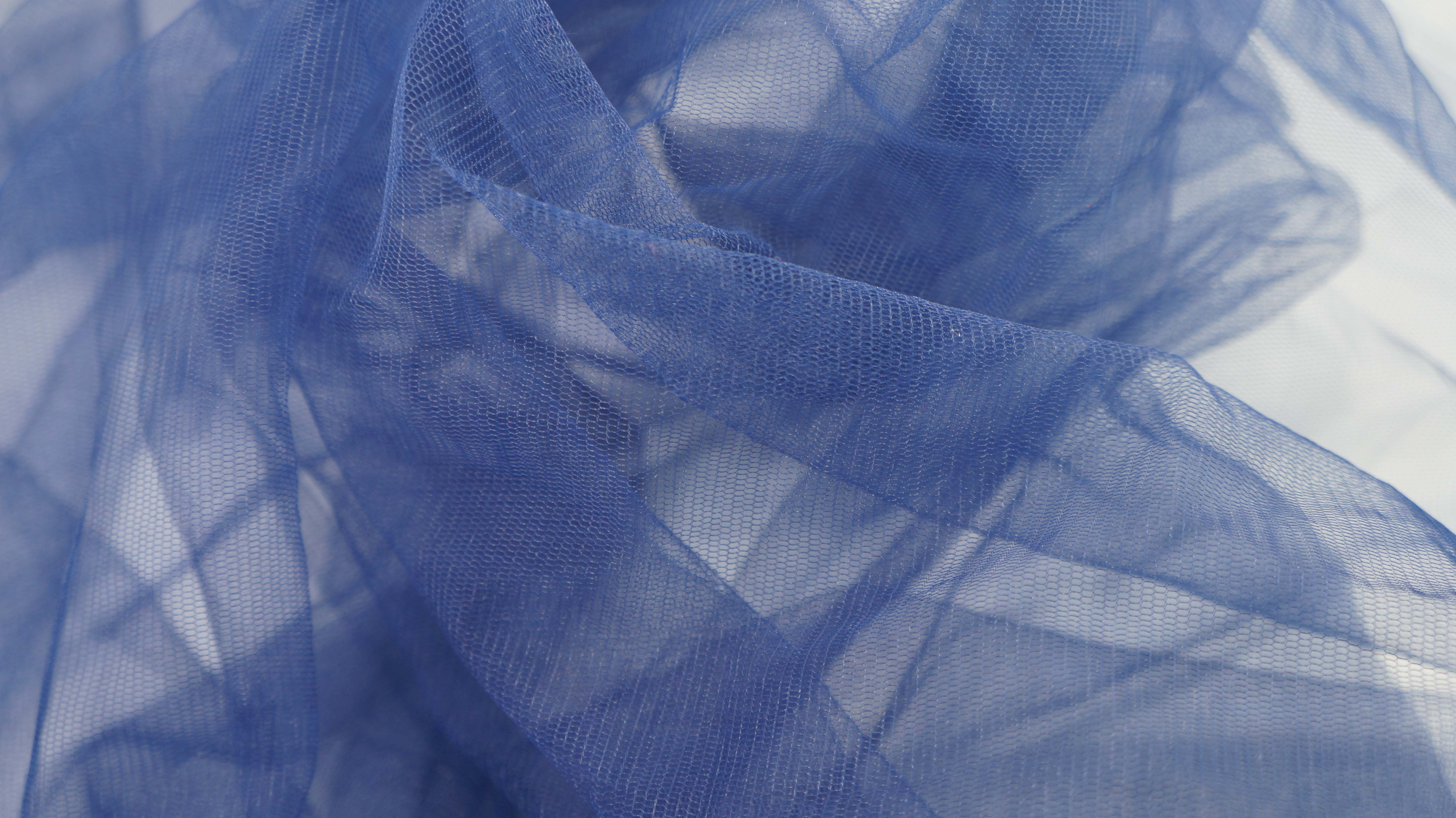 Peekdee 10 Meter Net Fabric Material With Navy Blue Color Apparel ...