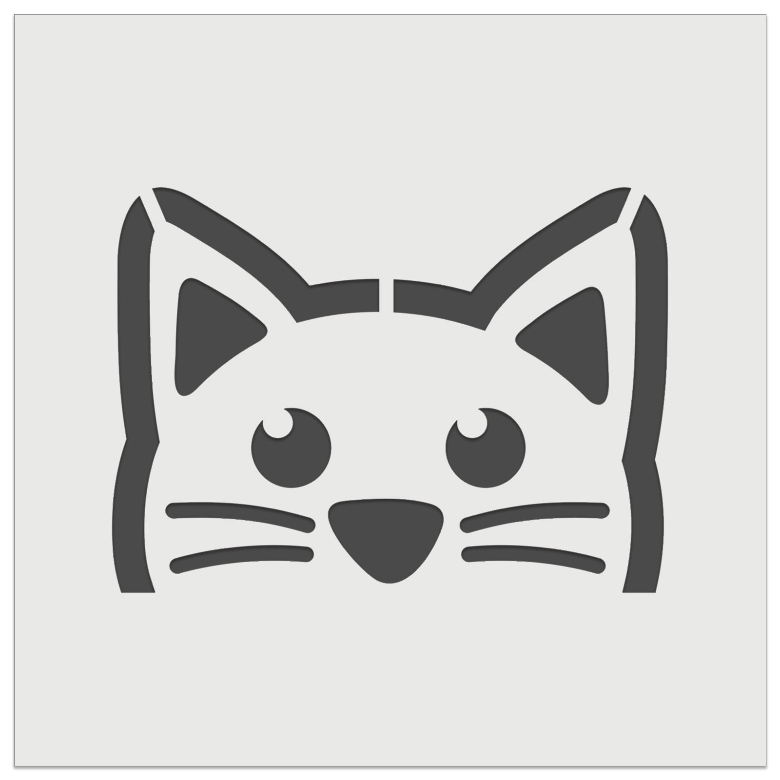 Peeking Cat DIY Cookie Wall Craft Stencil - 11.5 Inch - Walmart.com