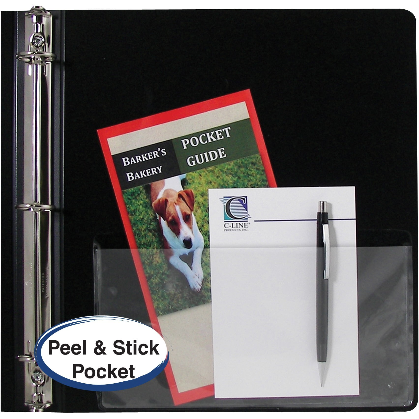 "Peel And Stick Add-On Filing Pockets, 25"", 11 X 8 1/2, 10/pack ...