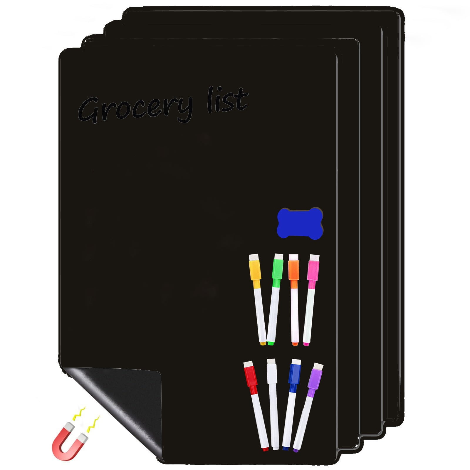 Peel And Stick Backsplash Whiteboard A4 Size Refrigerator Stain ...