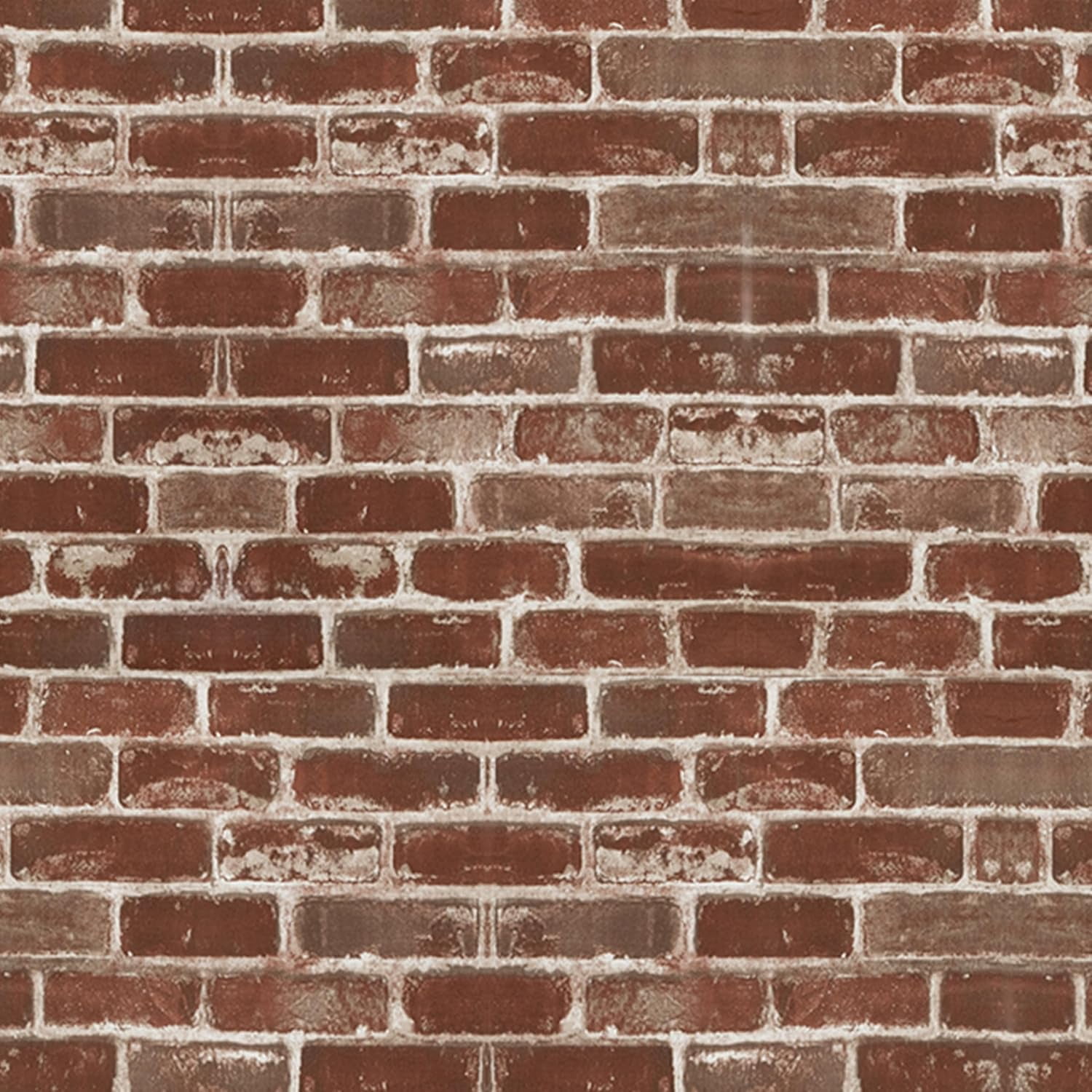 Peel And Stick Wallpaper Faux Red Brick Texture Self-Adhesive ...