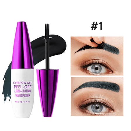 Refy - Innovative Water-Based Brow Tint Eyebrow Gel, Medium Brown, Non ...