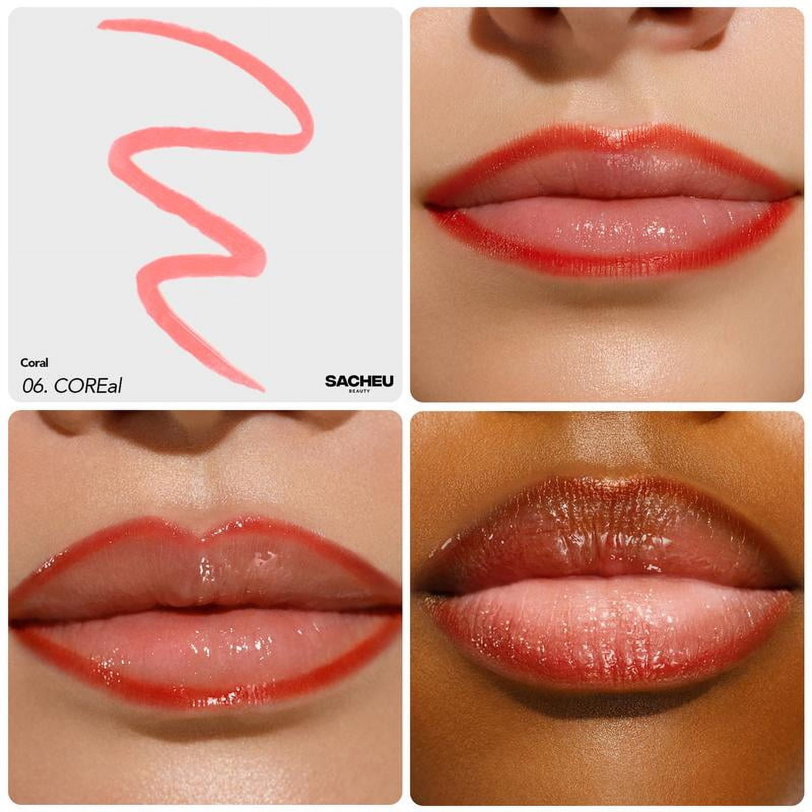 Peel-Off Lip Liner Stain - All Day Lip Liner - Walmart.com