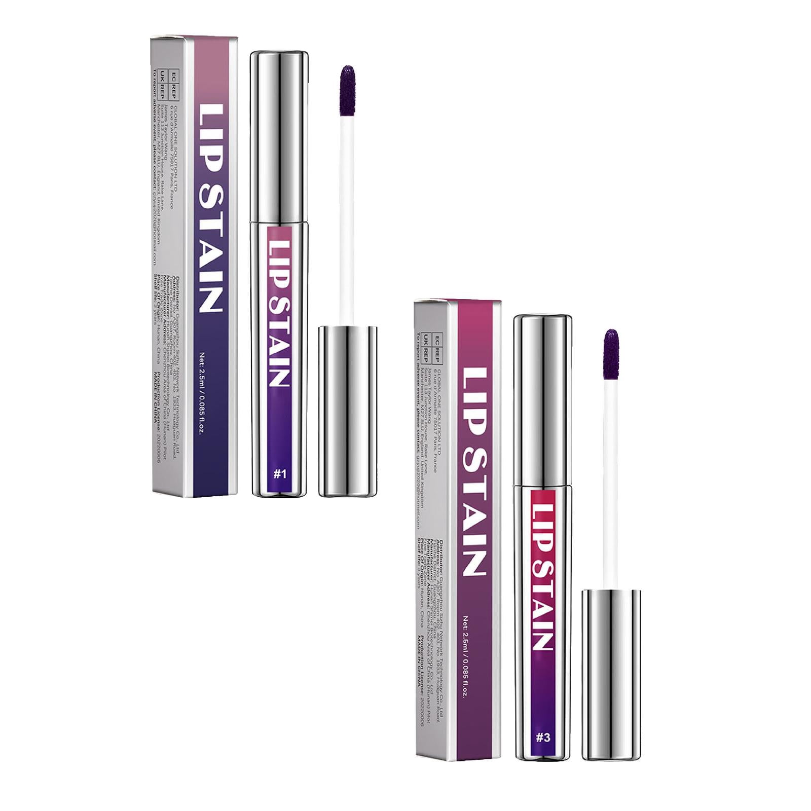 Peel Off Lip Stain Lip Tint Set, Durable Long-Lasting Lip Tint Stain ...