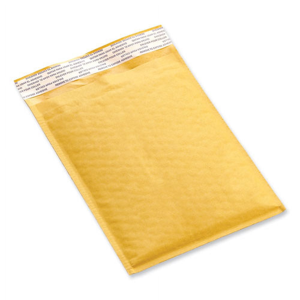Peel Seal Strip Cushioned Mailer, #000, Extension Flap, Self-Adhesive ...