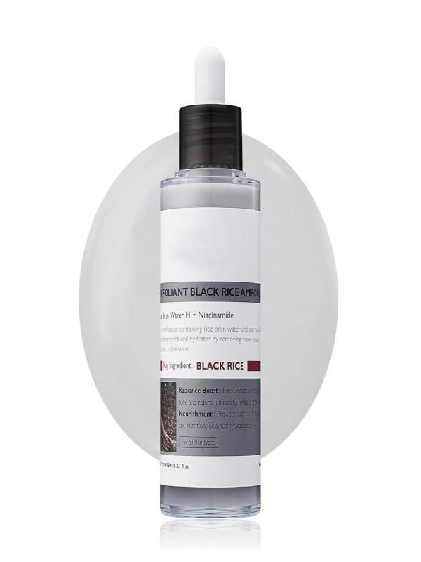 Peel Shot Glow Black Rice Peeling -Soft Exfoliating Face and Body Scrub ...