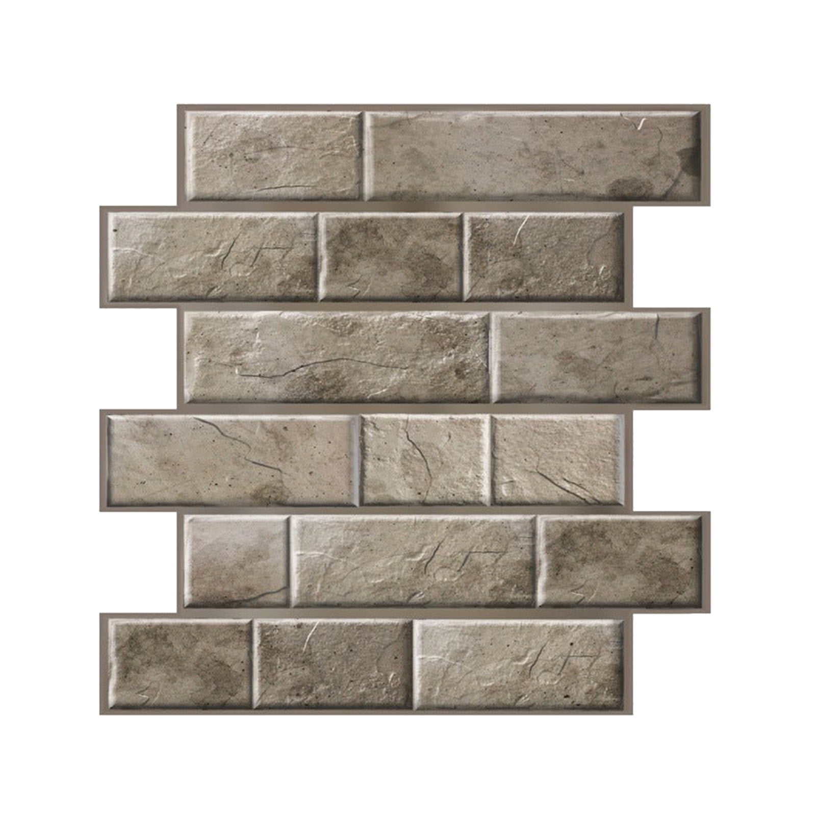 Peel and Stick Backsplash Self Adhesive Marble Subway Tile Sticker 4 ...