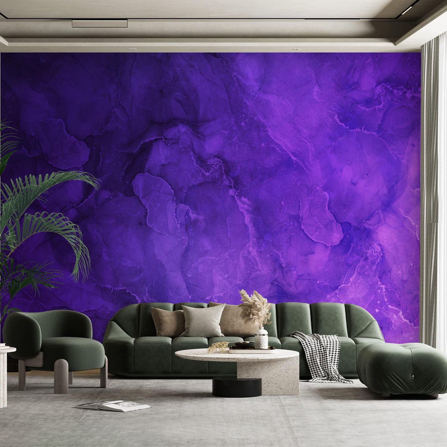 Peel and Stick Canvas Wallpaper Wall Mural Amazing Inkscape Alcohol Ink ...