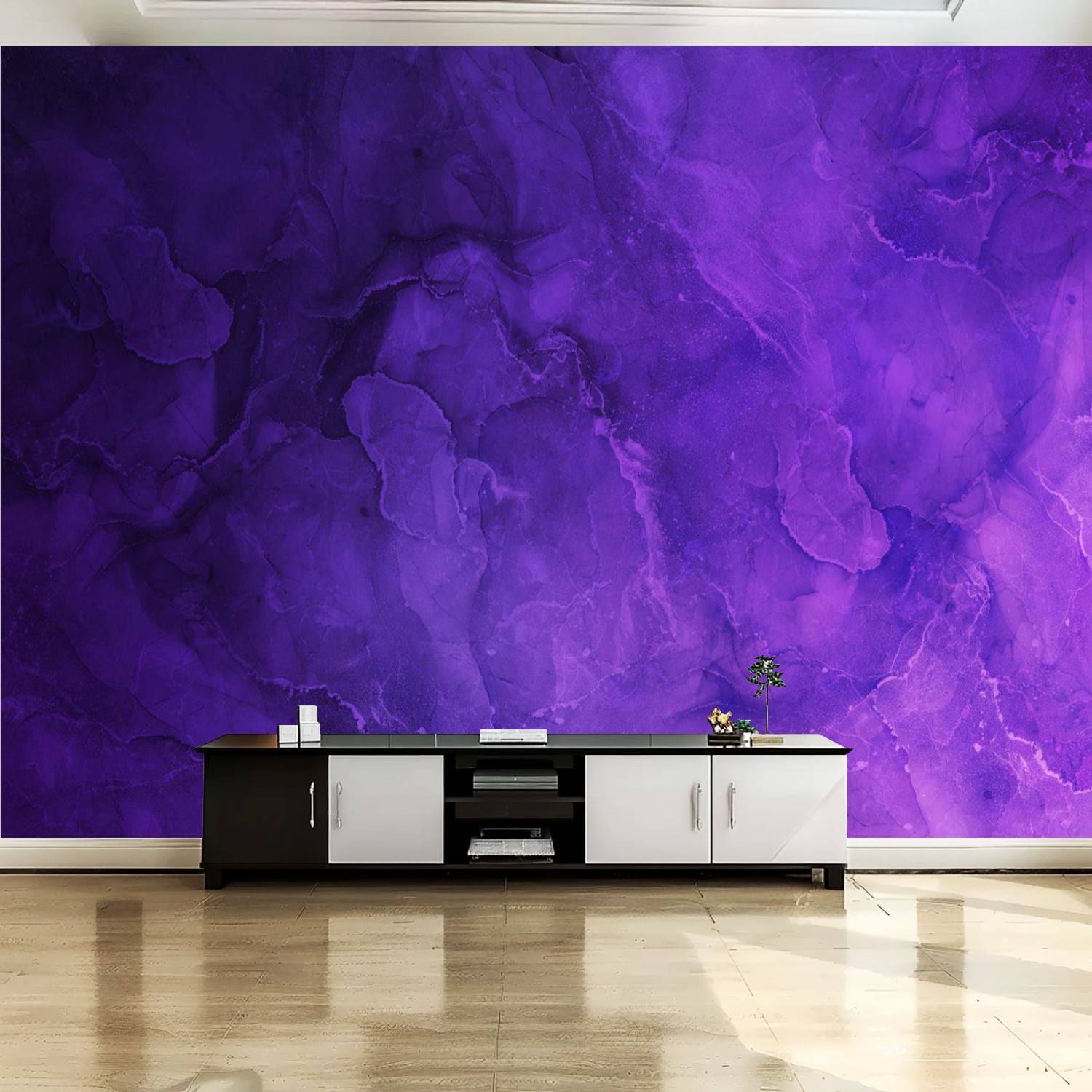 Peel and Stick Canvas Wallpaper Wall Mural Amazing Inkscape Alcohol Ink ...