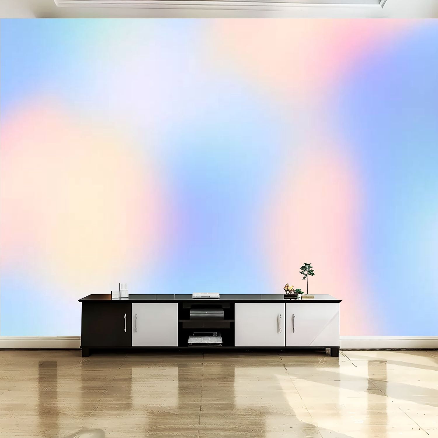 Peel and Stick Canvas Wallpaper Wall Mural Flyer Cover Design for Your ...