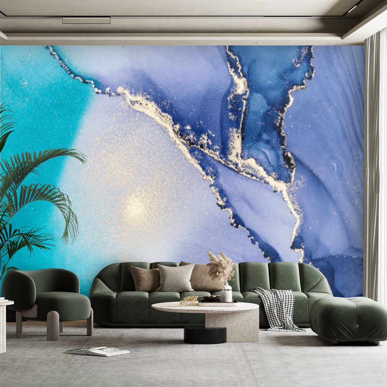 Peel and Stick Canvas Wallpaper Wall Mural Original artwork photo ...