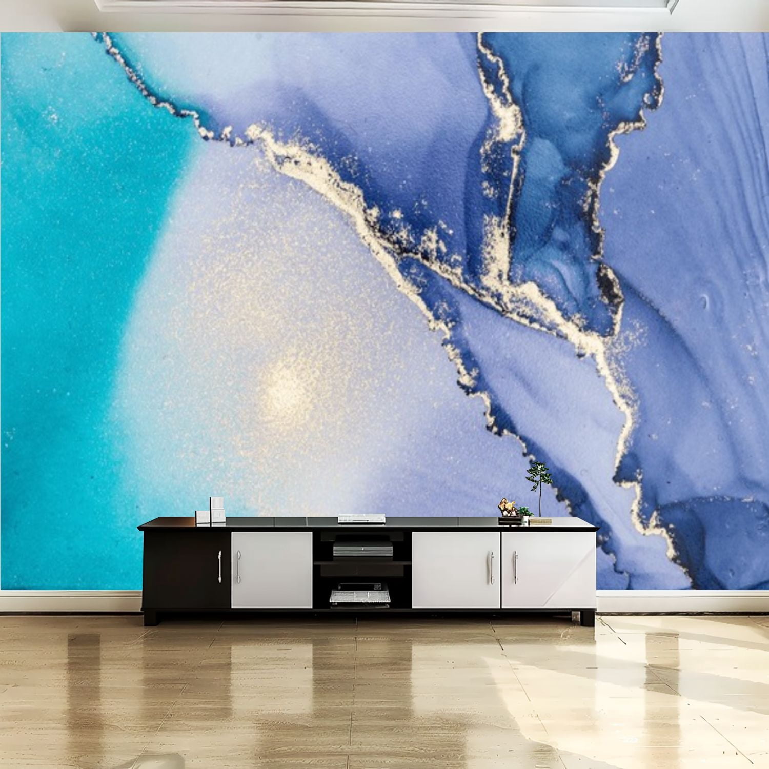 Peel and Stick Canvas Wallpaper Wall Mural Original artwork photo ...