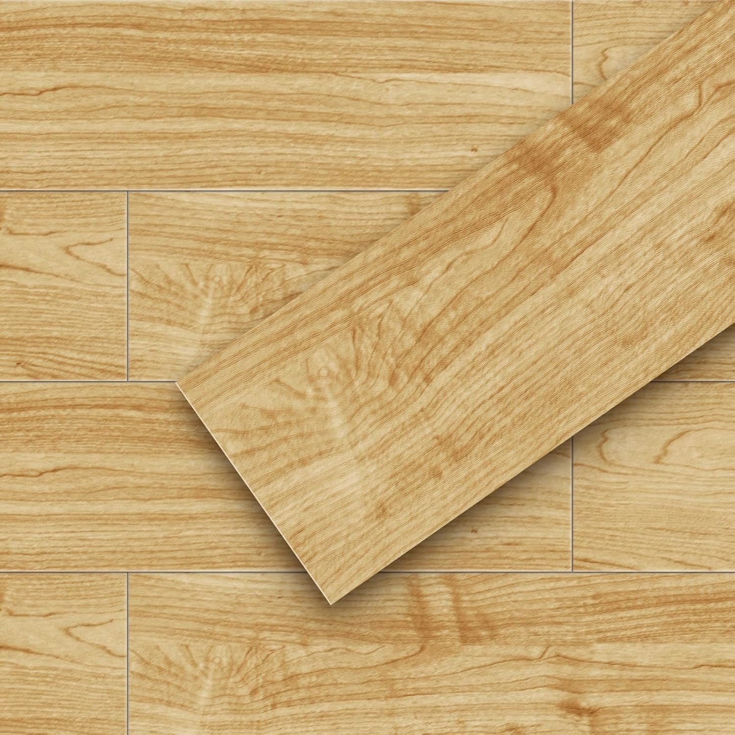 Peel and Stick Floor Tiles,Waterproof Flooring Wood Planks,Rigid ...