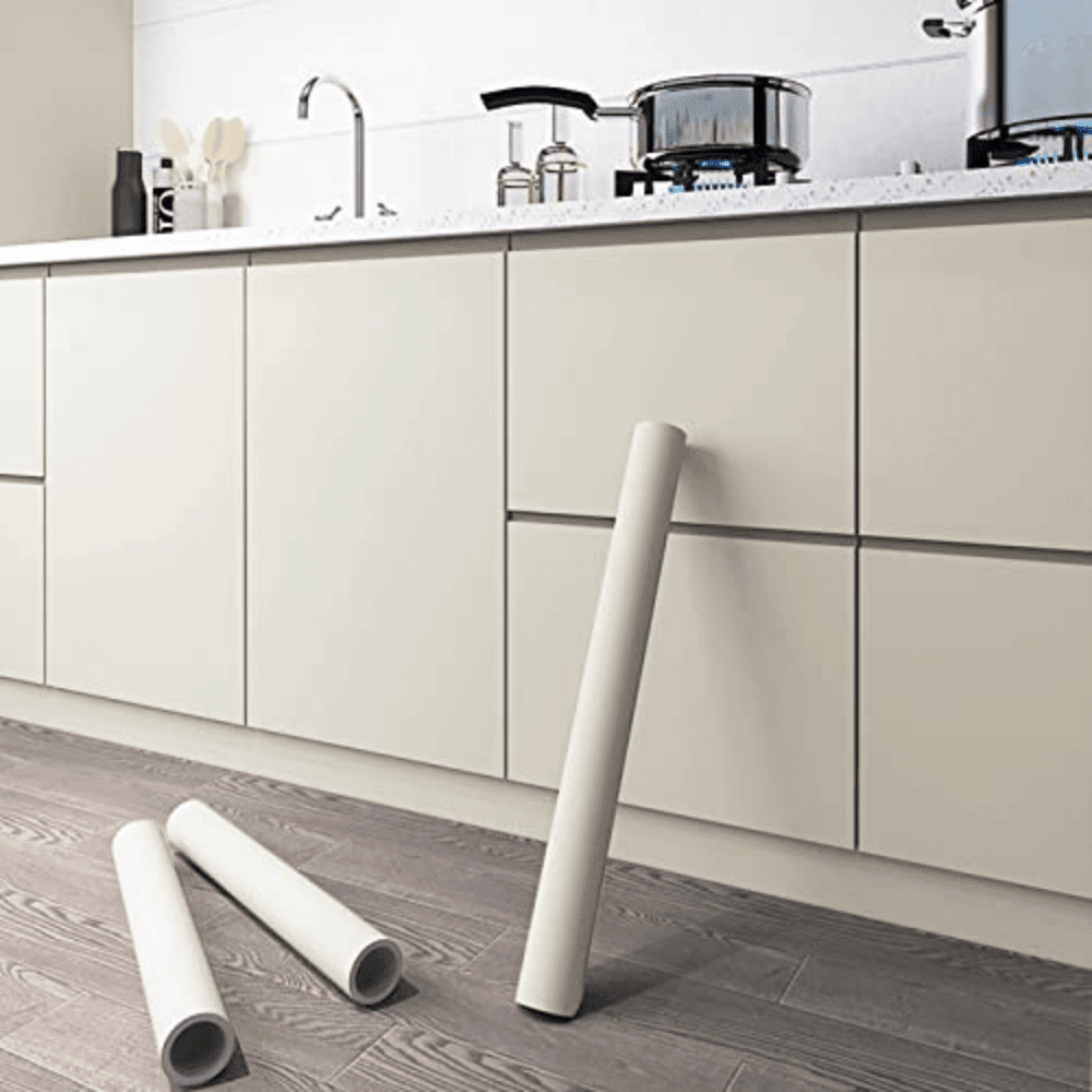 Peel & Stick Green Wallpaper - Textured Vinyl, Easy Apply & Remove ...