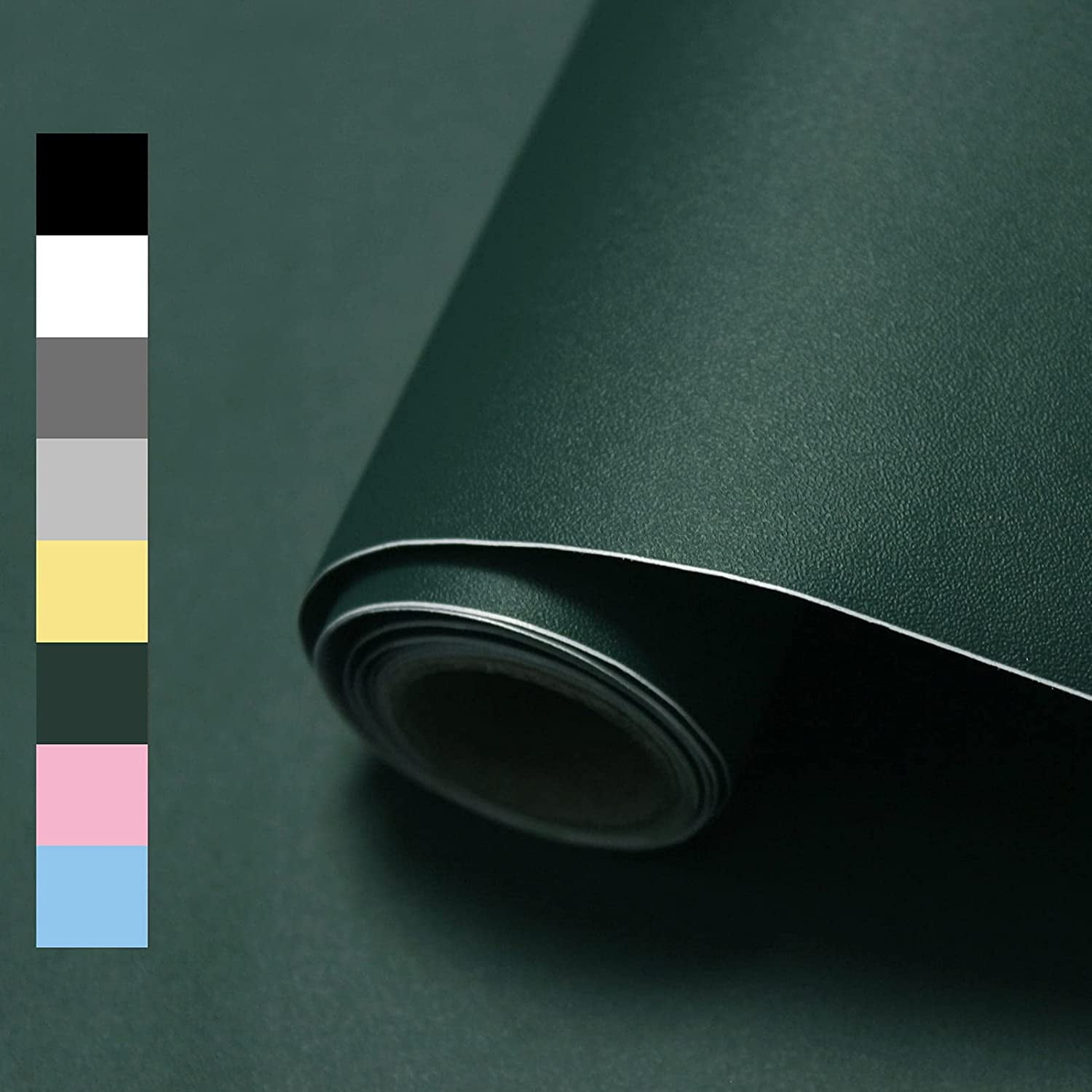 Peel and Stick Wallpaper 15.9in x 393.7in, Solid Color Contact Paper ...