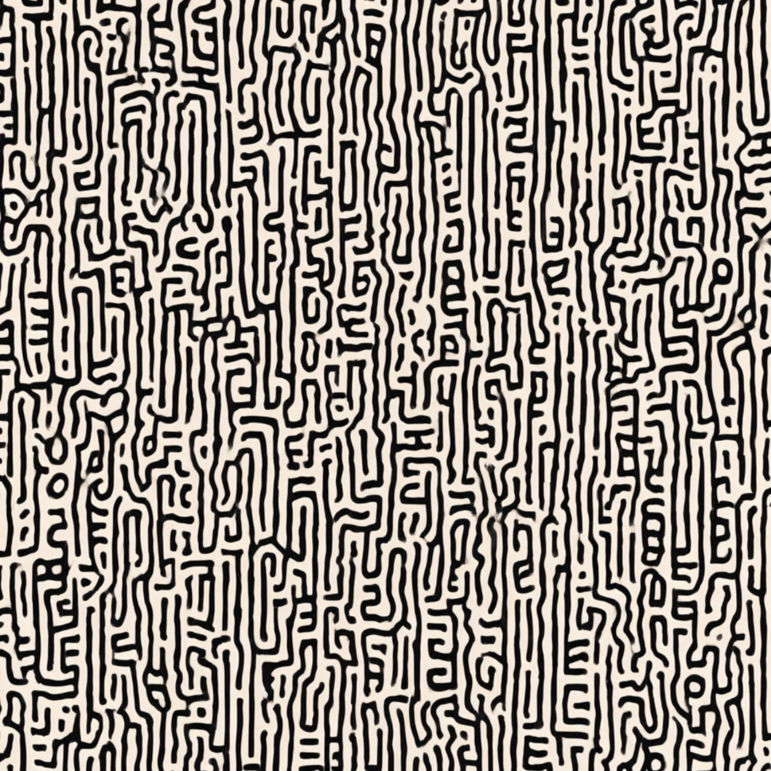 Peel and Stick Wallpaper Abstract Black White Intricate Linework Wall ...