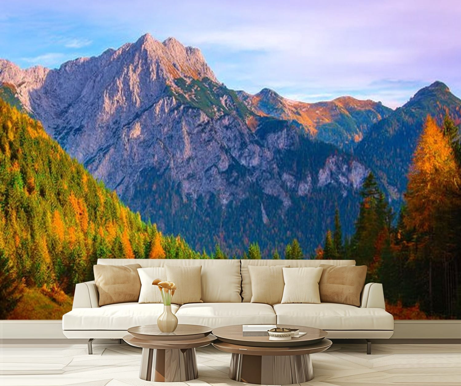 Peel and Stick Wallpaper Alpine landscape Austrian Tirol Karwendel ...