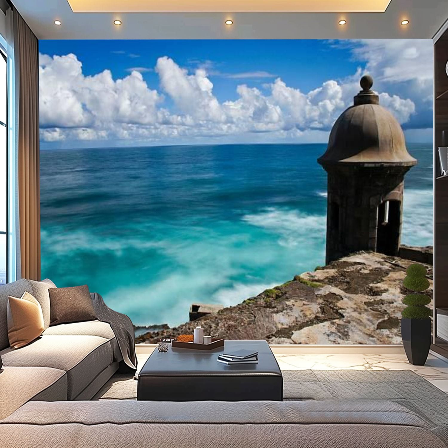 Peel and Stick Wallpaper Canvas Castillo San Felipe del Morro El Morro ...