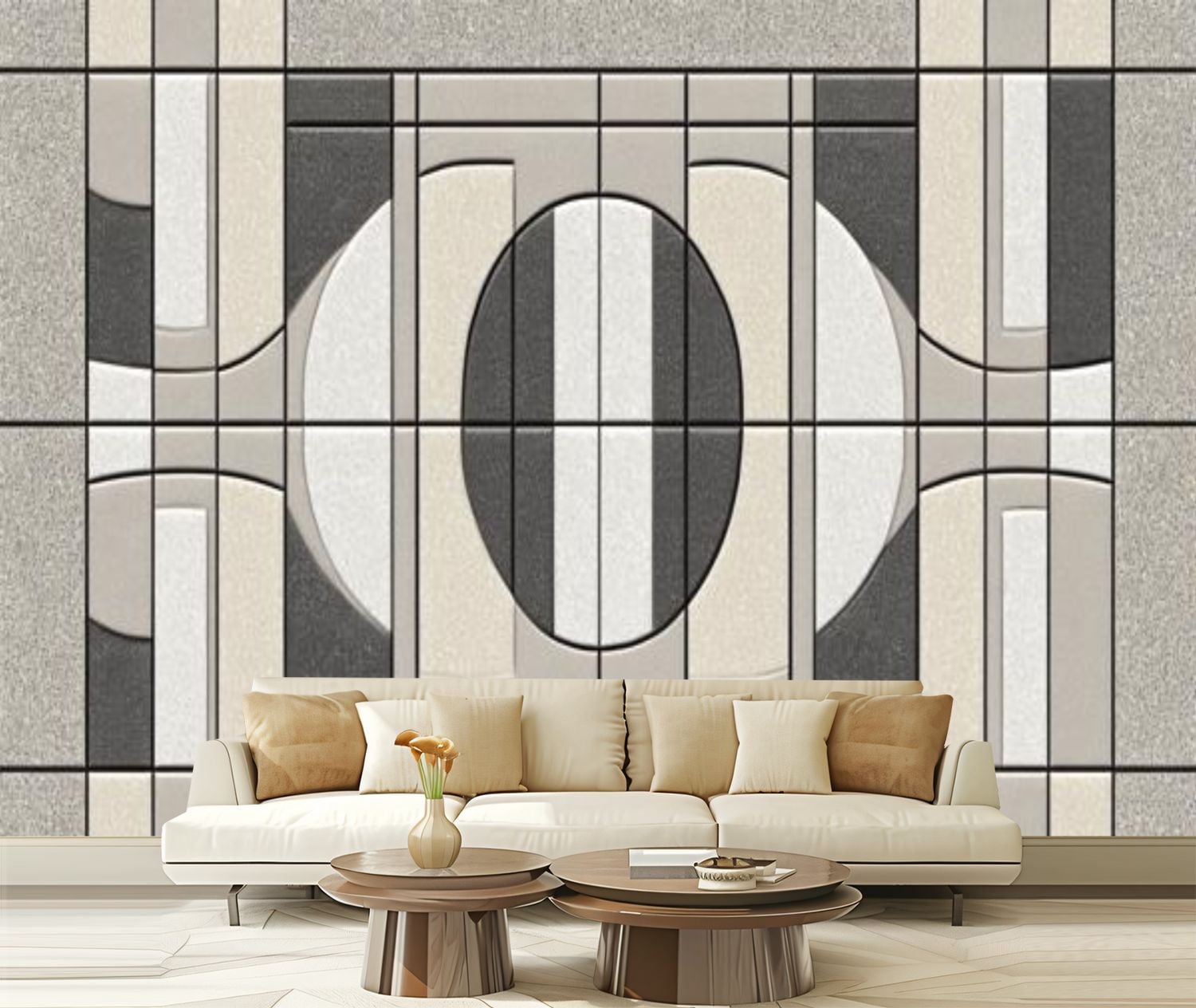 Peel and Stick Wallpaper Canvas Mosaic Tile Cairo Tile Moroccan ...