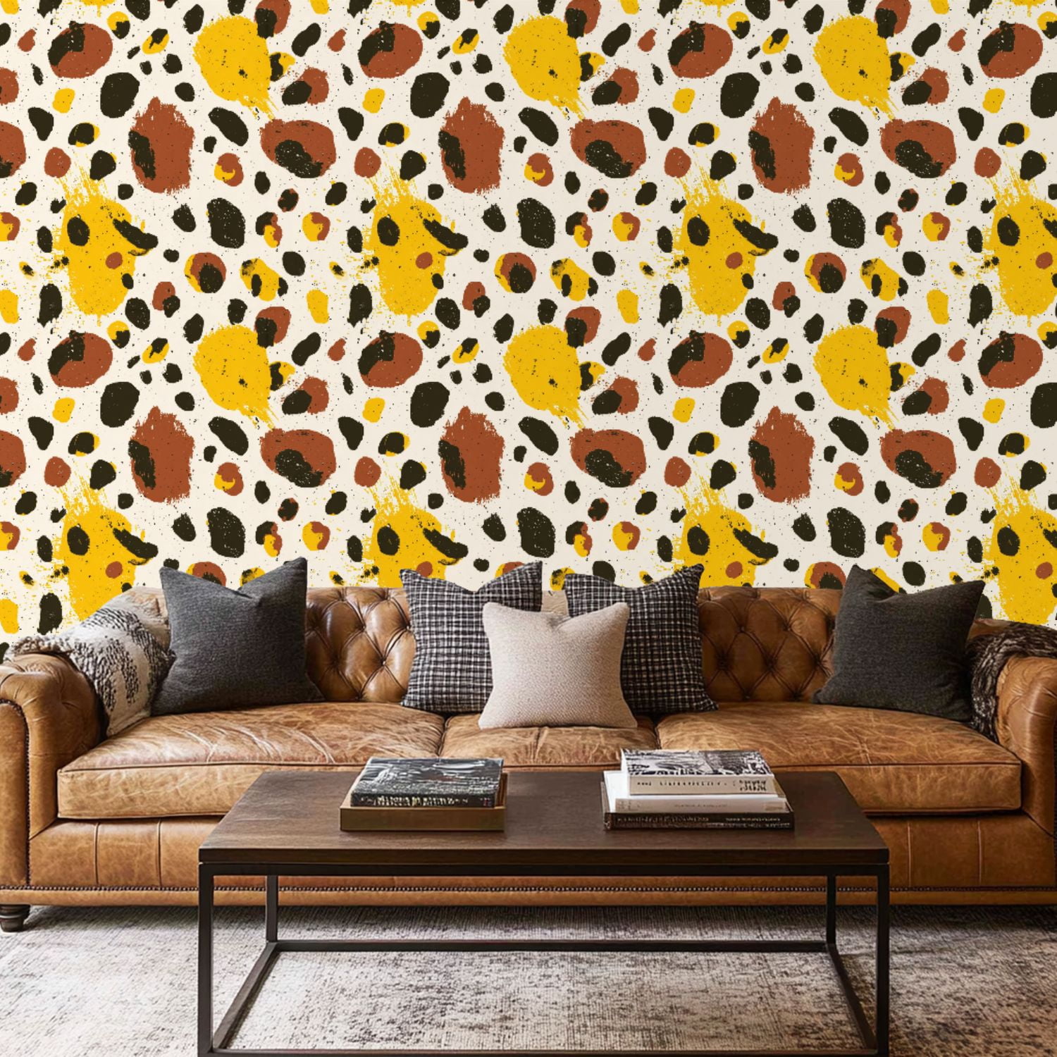 Peel and Stick Wallpaper Contact Paper Leopard Cheetah Print Funky ...