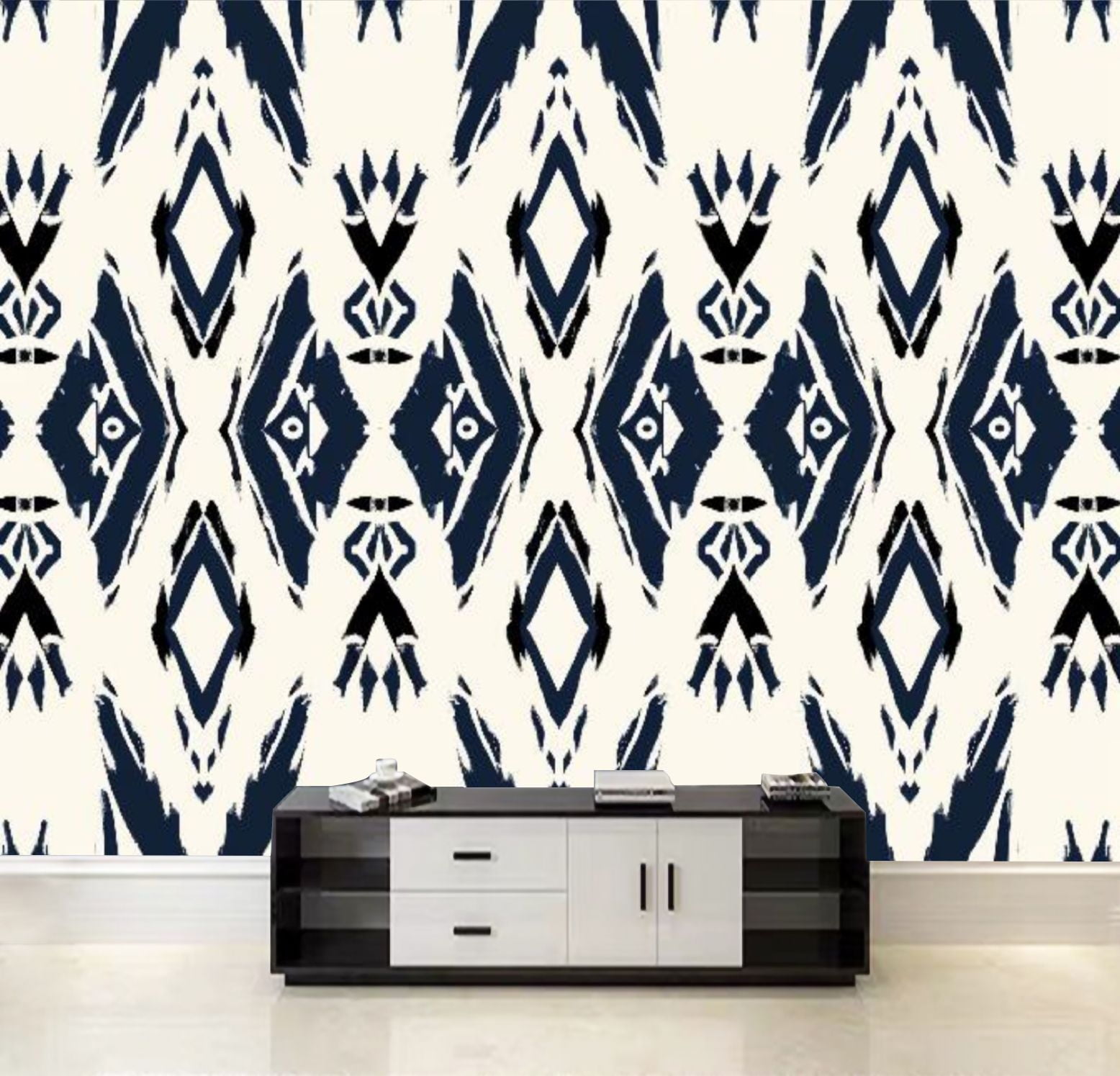 Peel and Stick Wallpaper Ethnic seamless pattern tribal Aztec geometric ...