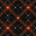Peel and Stick Wallpaper Geometric Brown Orange Details Diagonal Design ...