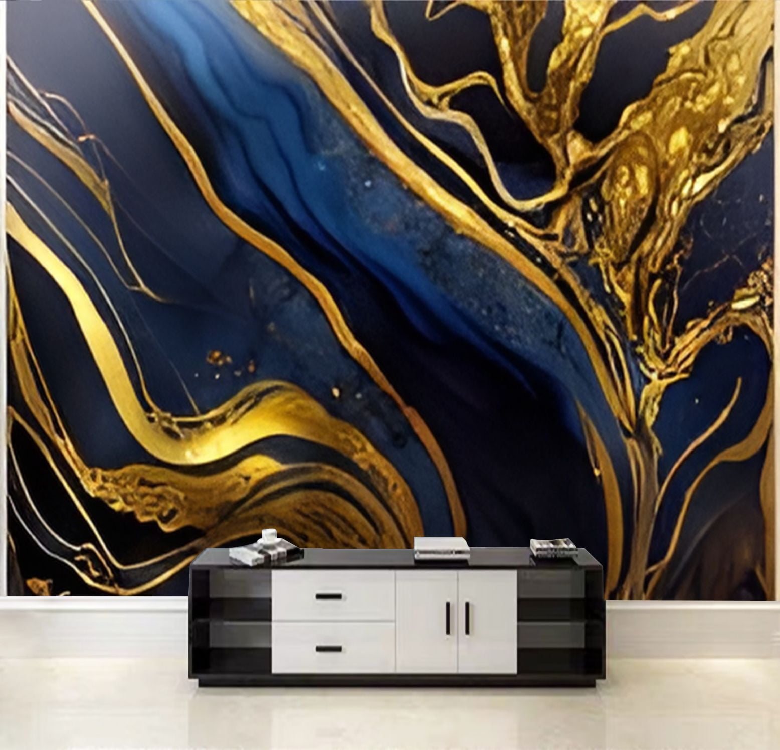 Peel and Stick Wallpaper High resolution Luxury abstract fluid art ...