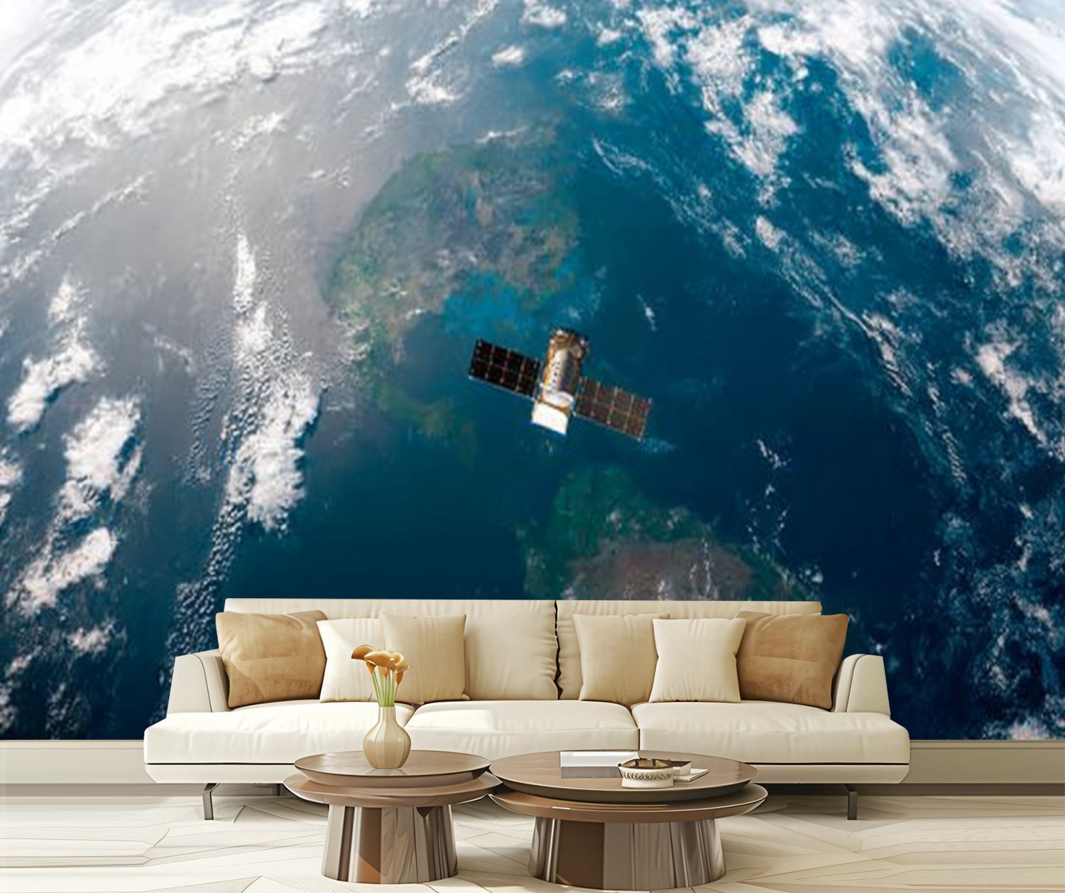 Peel and Stick Wallpaper International Space Station ISS Orbit Space ...