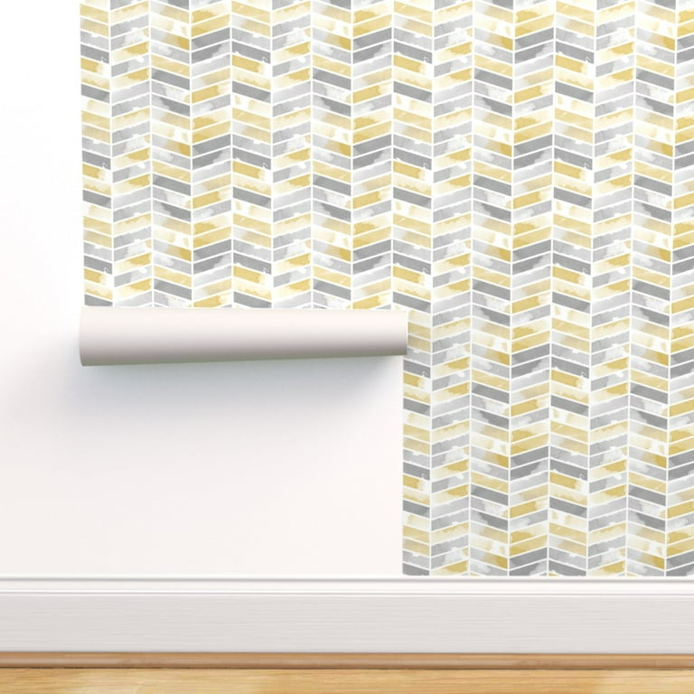 Gray And Yellow Chevron Wallpaper Border at Russell Hixson blog