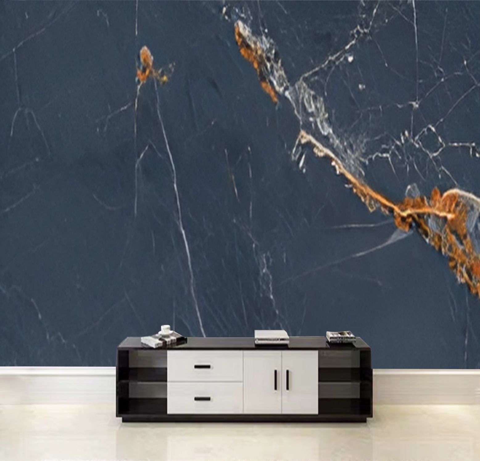 Peel and Stick Wallpaper Texture Gray marble texture wall tiles floor ...