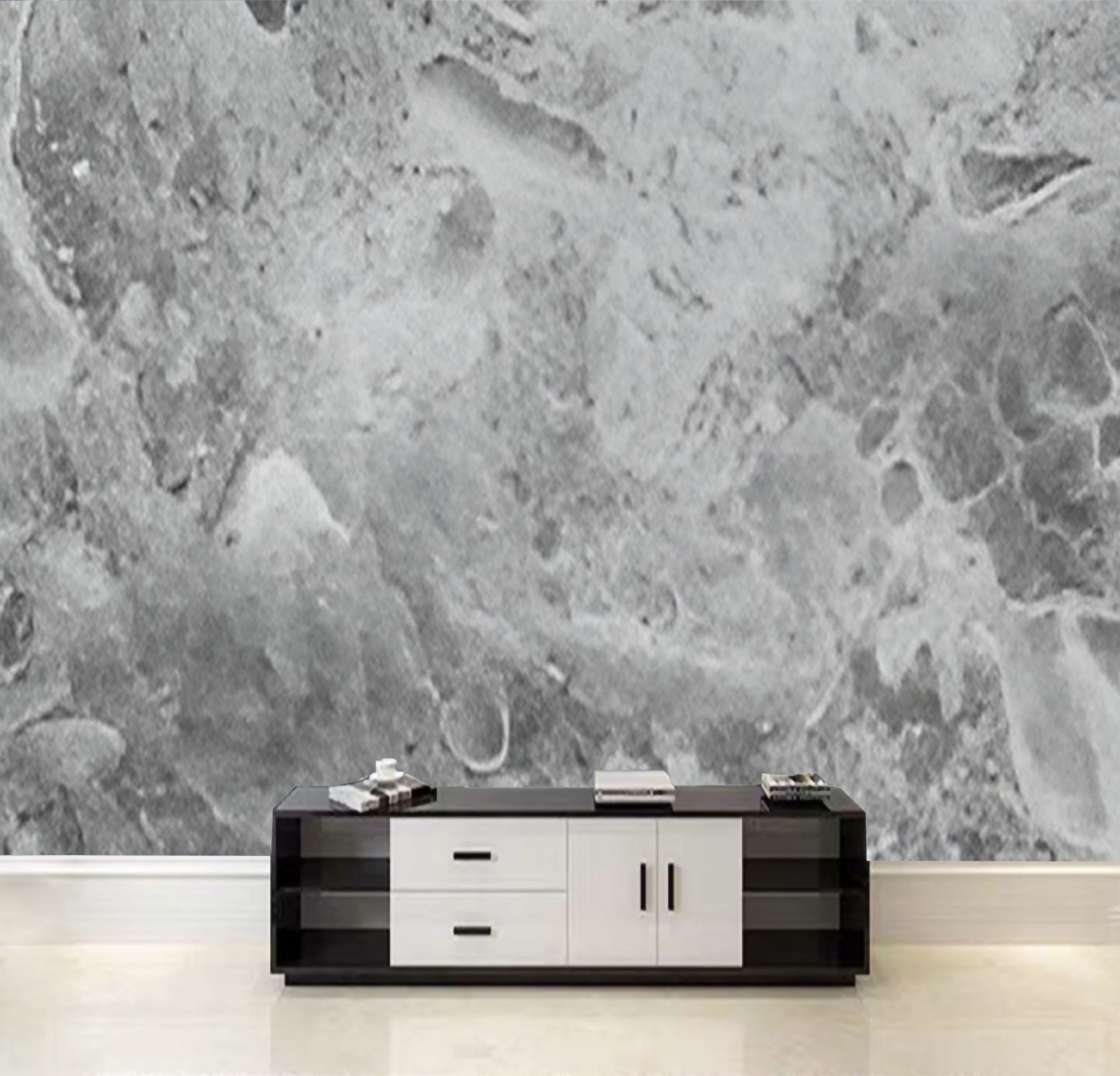 Peel and Stick Wallpaper Trendy luxury old vintage concrete cement ...