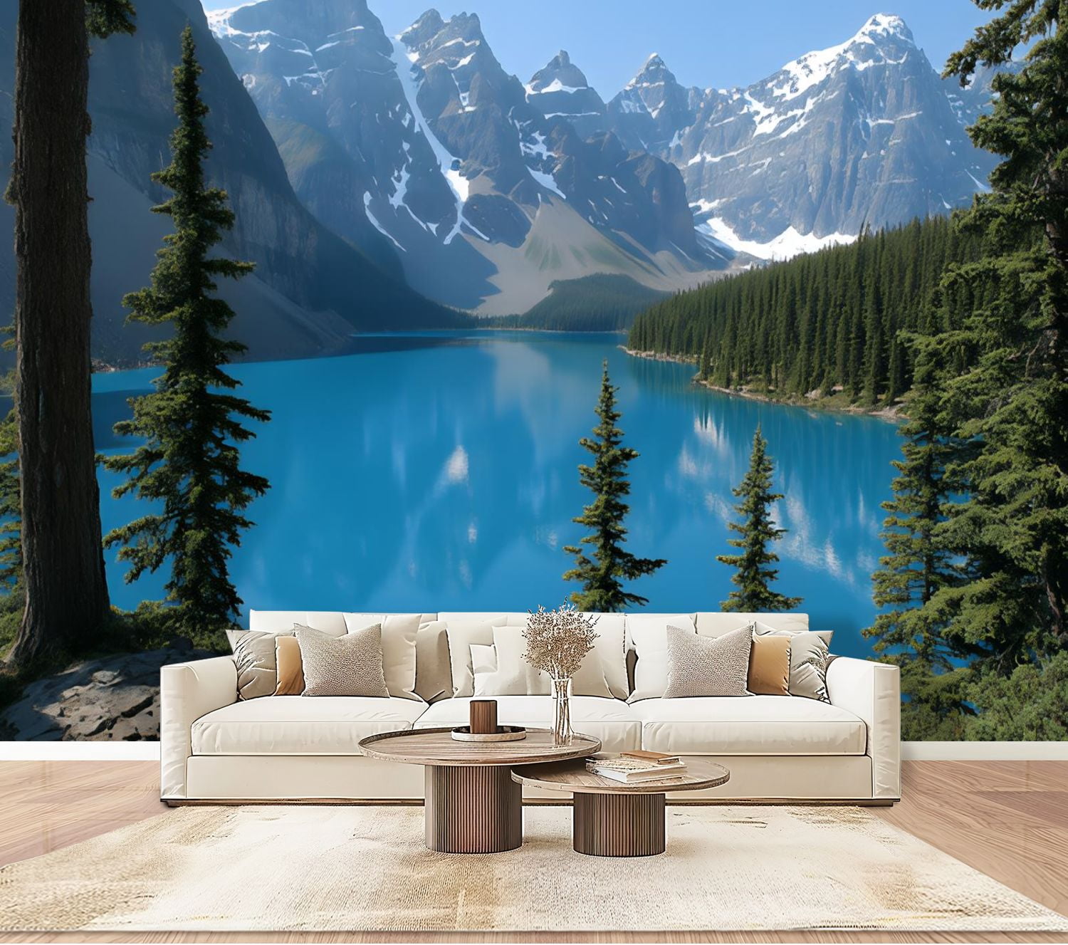 Peel and Stick Wallpaper Wall Murals Banff National Park Mountain ...