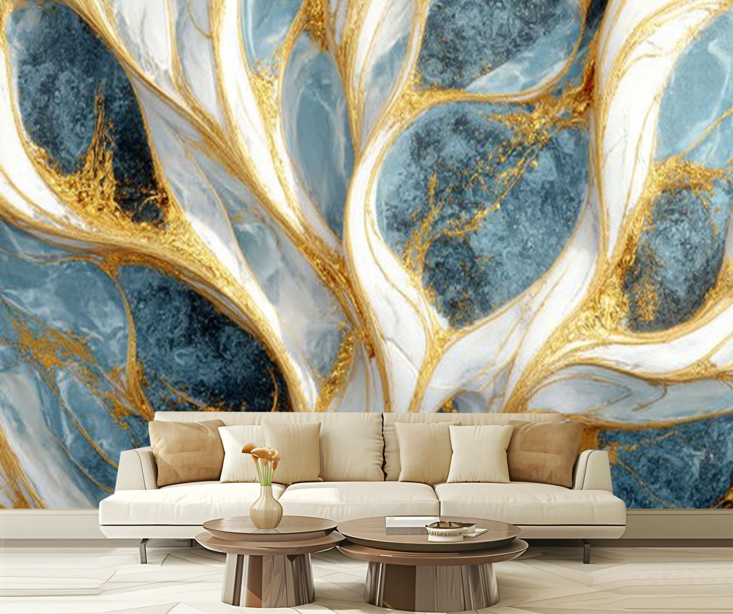 Peel and Stick Wallpaper Waterproof Abstract luxury marble art marbling ...