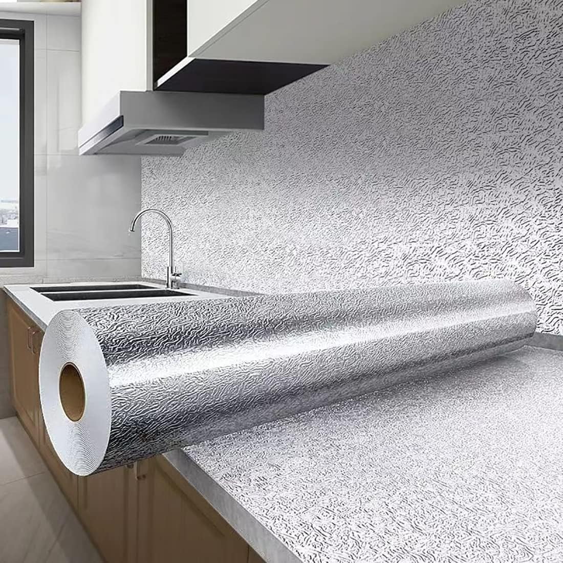 Peel and Stick Wallpaper, Waterproof Contact Paper for Kitchen ...