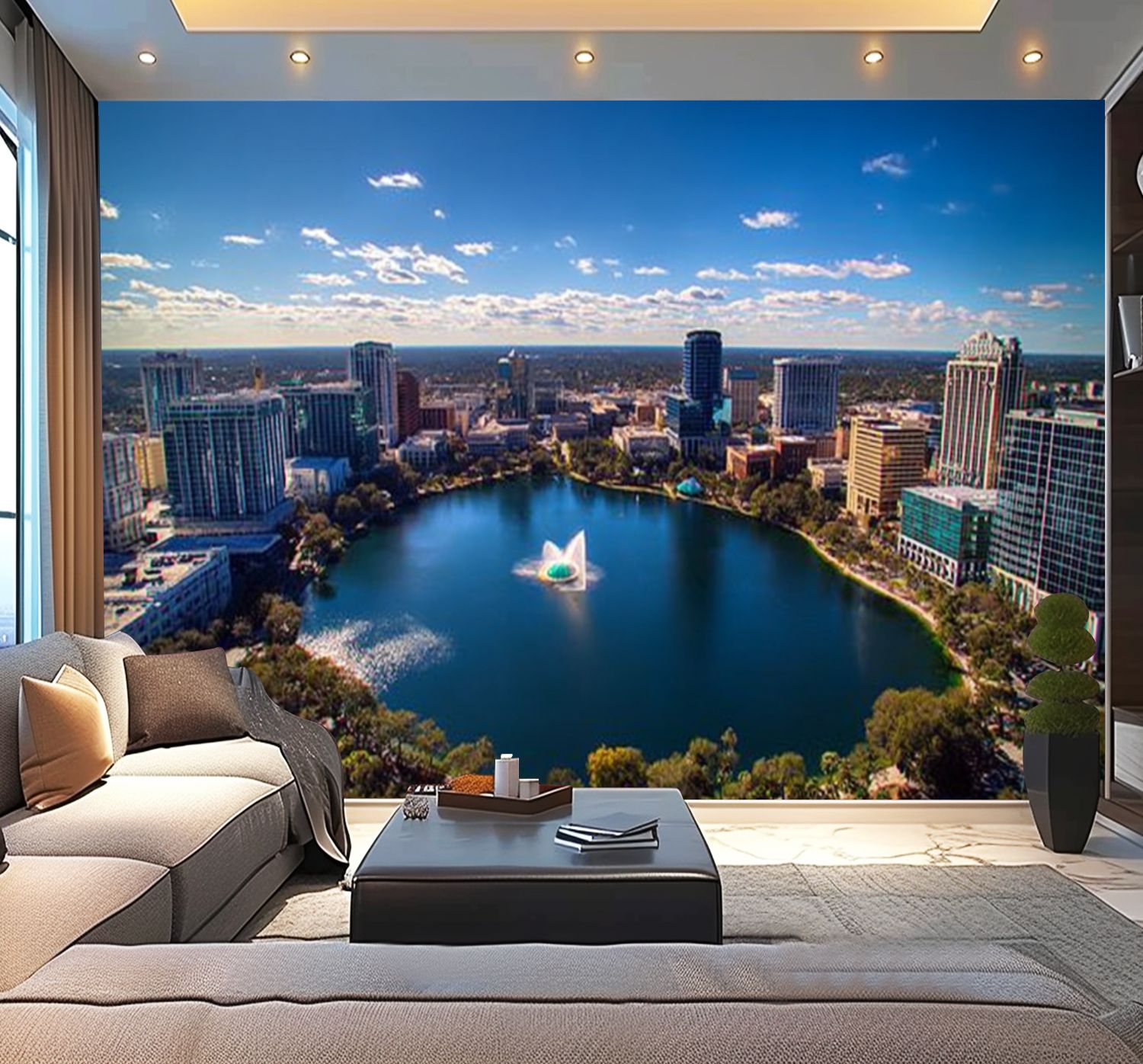 Peel and Stick Wallpaper Waterproof orlando florida orlando florida ...