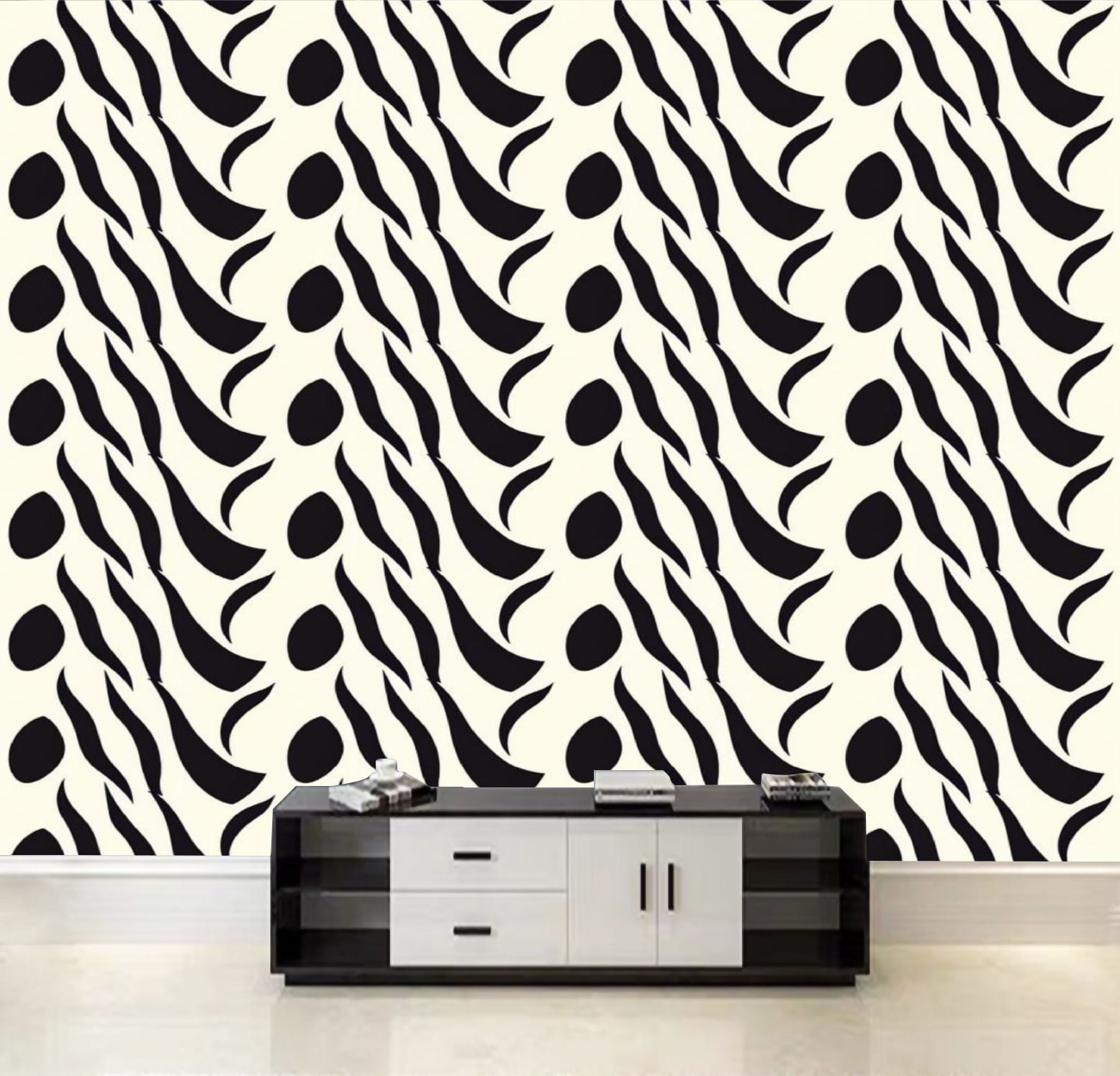 Peel and Stick Wallpaper seamless texture Modern geometric Repeated ...