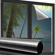 Blackout Window Film 100% UV Light Blocking Static Cling, Two-Way ...