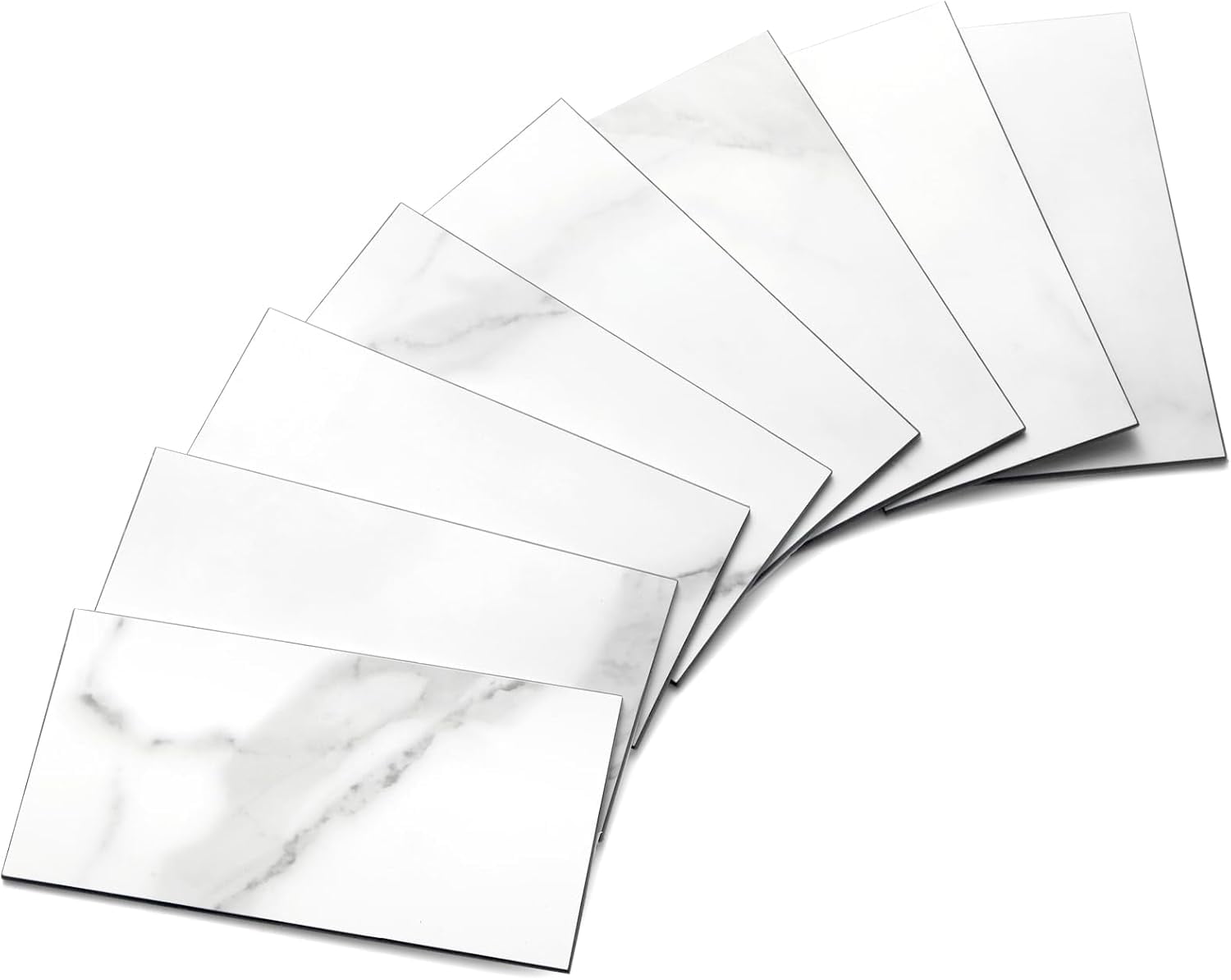 Peel and Stick backsplash 3 x 6 Inches 3D PVC Composite Wall Tile Stick ...